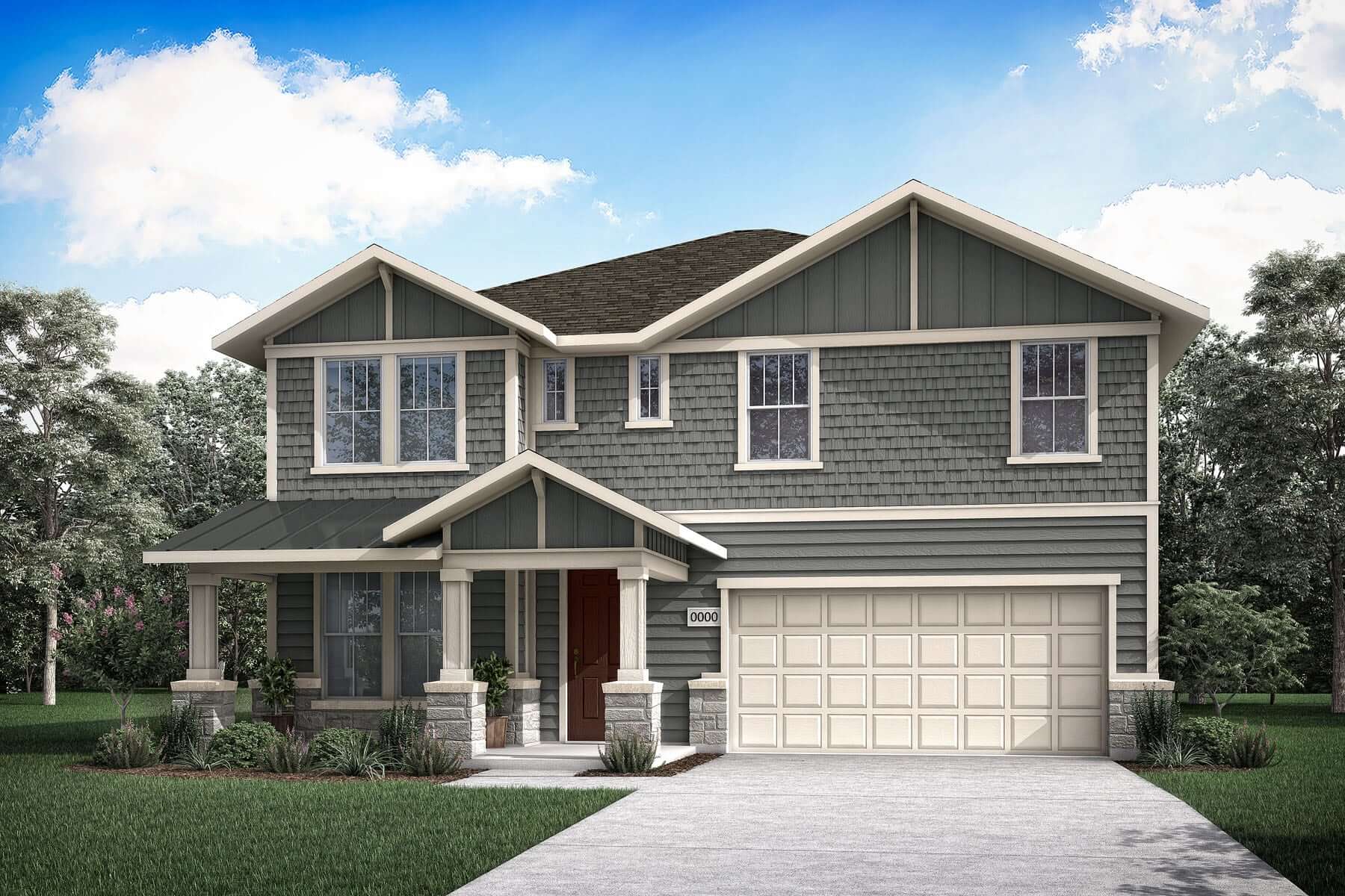 The Ivy by Tri Pointe Homes Homes | Painted Tree