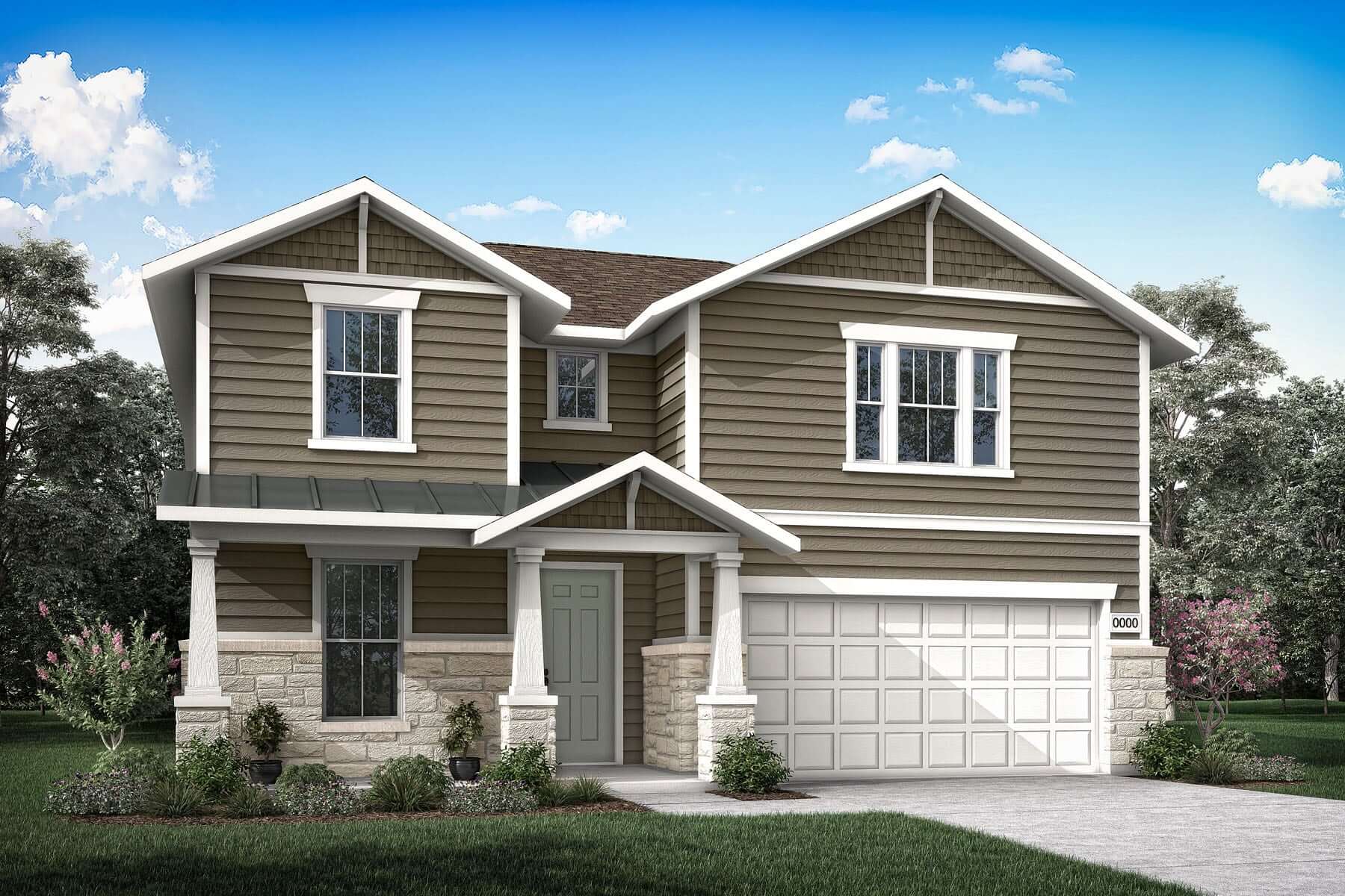 The Emery by Tri Pointe Homes Homes | Painted Tree